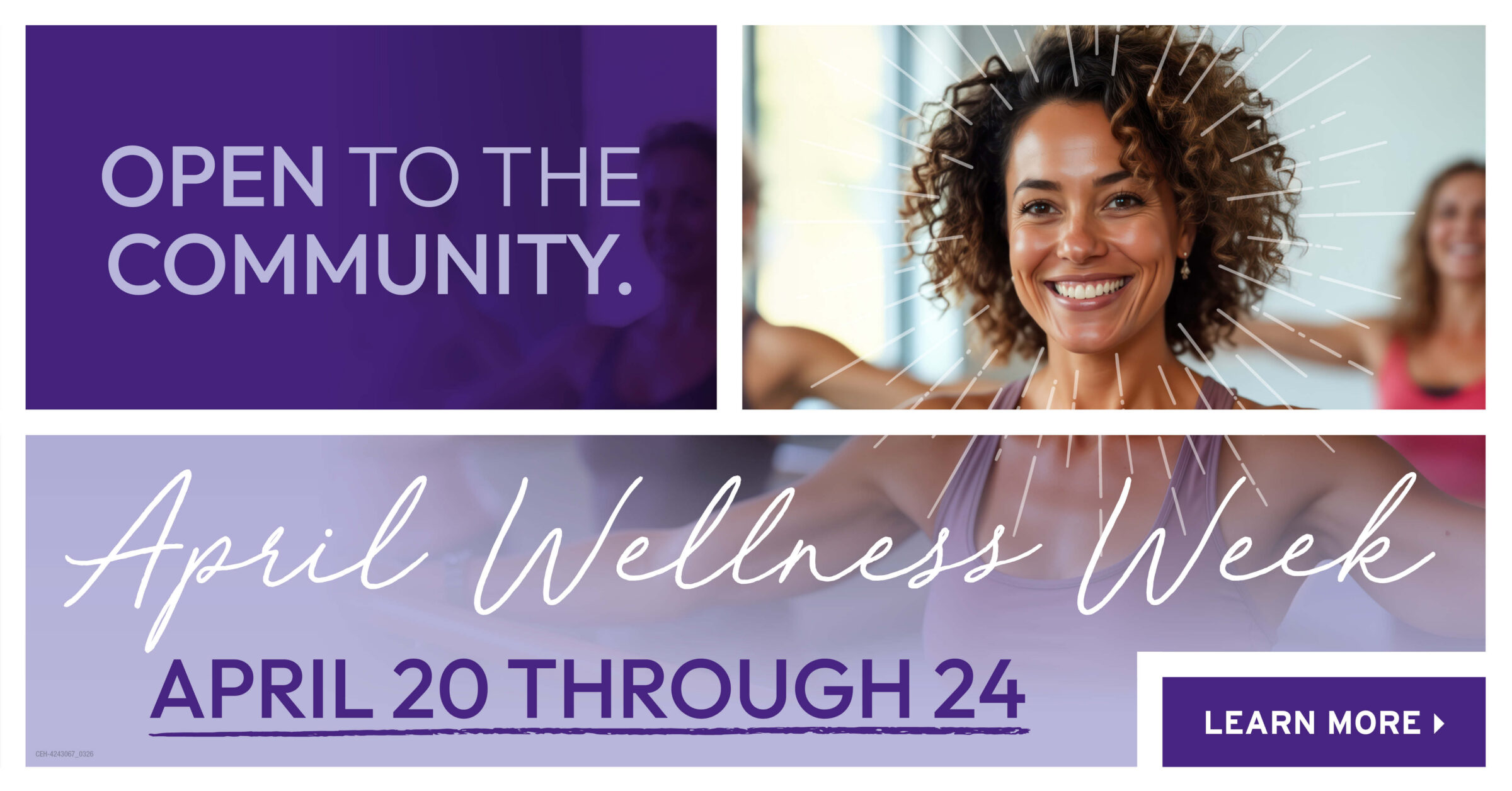 April Wellness Week - Northwestern Medicine Huntley Health & Fitness Center